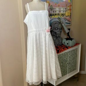 Unique Vintage | Dresses | Grease X Unique Vintage Sandy Simcox White ...